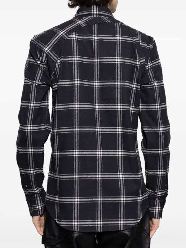 Alexander McQueen Plaid Harness Shirt