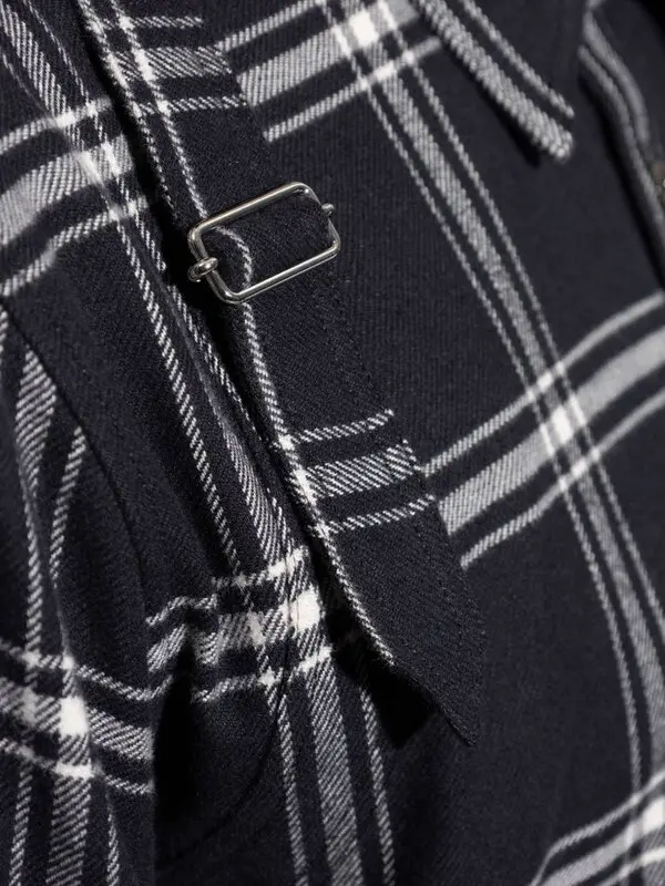 Alexander McQueen Plaid Harness Shirt