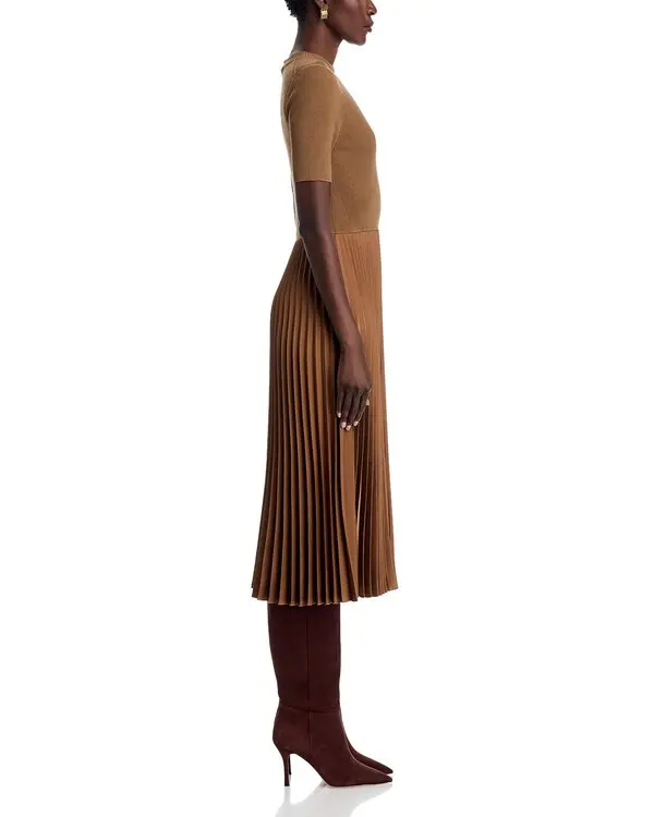 BOSS Fadrid Pleated Skirt Dress