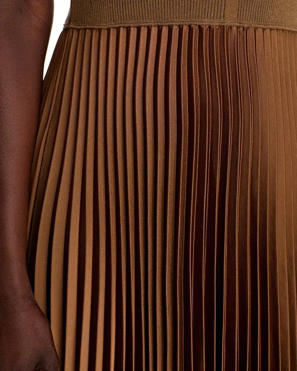 BOSS Fadrid Pleated Skirt Dress