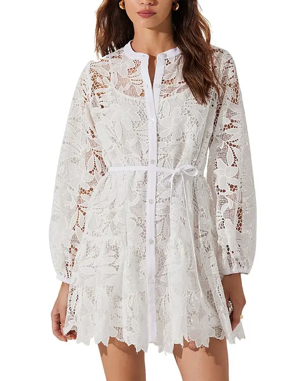 Astr The Label Celie Mini Dress In White - 70% Off | Editorialist