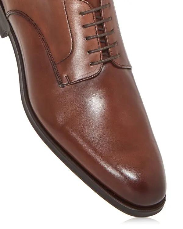 To Boot New York Plain Toe Oxfords - Medium Brown
