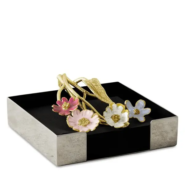 Michael Aram Wildflowers Cocktail Napkin Holder