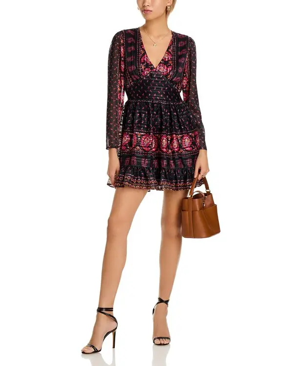 KOKO + MASON Long Sleeve Mini Dress