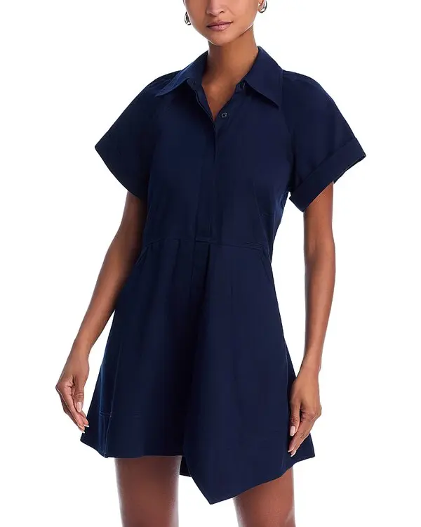 A.L.C. Julie Shirt Dress - Navy