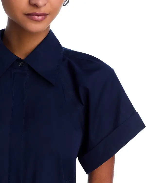 A.L.C. Julie Shirt Dress - Navy