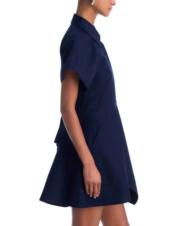 A.L.C. Julie Shirt Dress - Navy