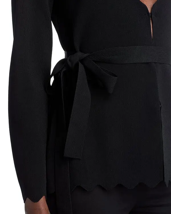 Elie Tahari Serenda Belted Sweater