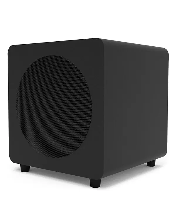 KANTO Sub8 8" Sealed Powered Subwoofer - Matte Black