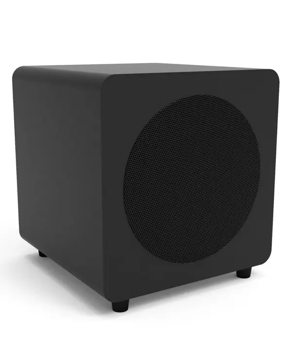 KANTO Sub8 8" Sealed Powered Subwoofer - Matte Black