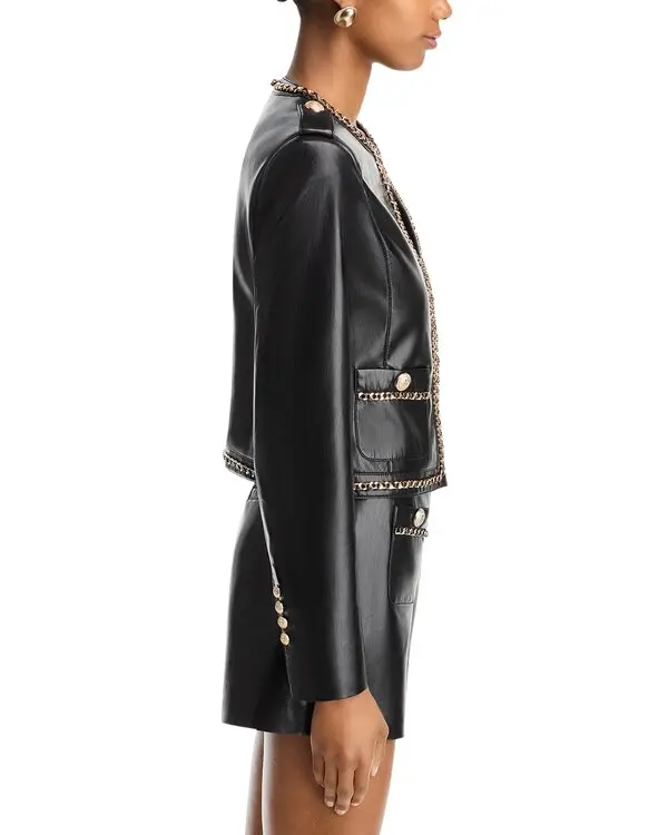 Generation Love Jemmy Chain Faux Leather Jacket