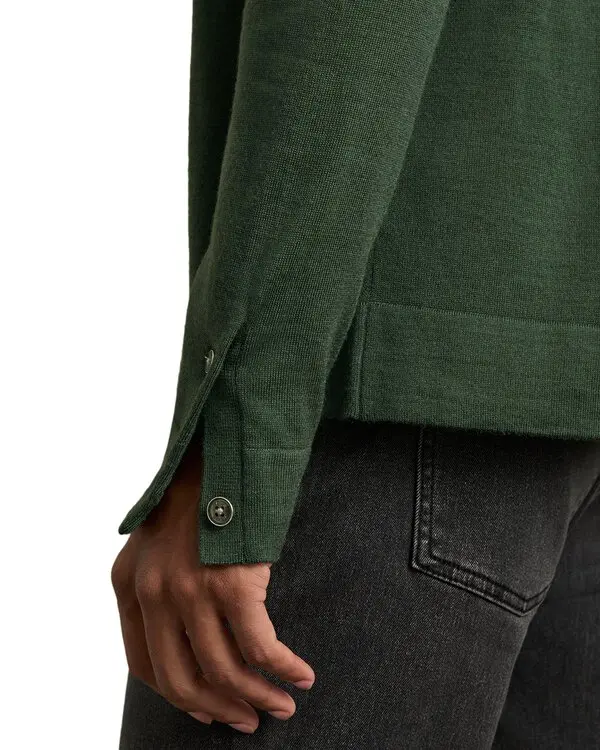 REISS Forbes Merino Wool Cardigan