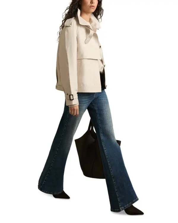 REISS Mila Button-front Jacket