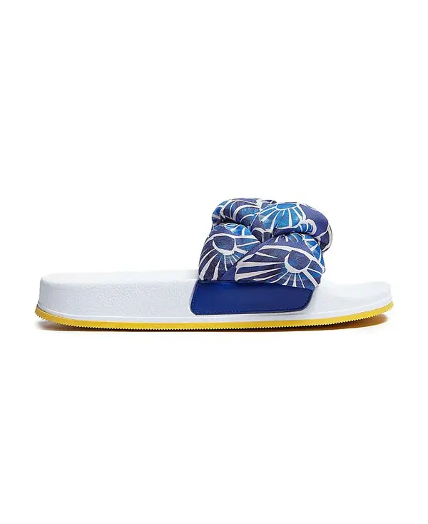 La DoubleJ Treccia Slides - Conchiglie Acquamarin