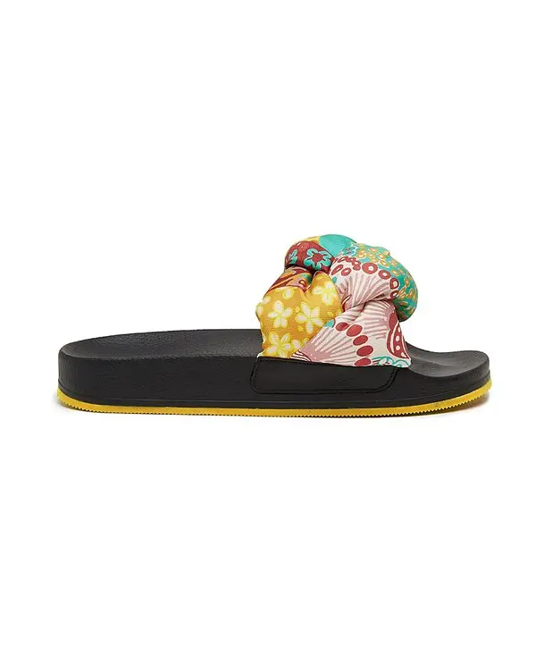 La DoubleJ Treccia Slides - Holi Yellow