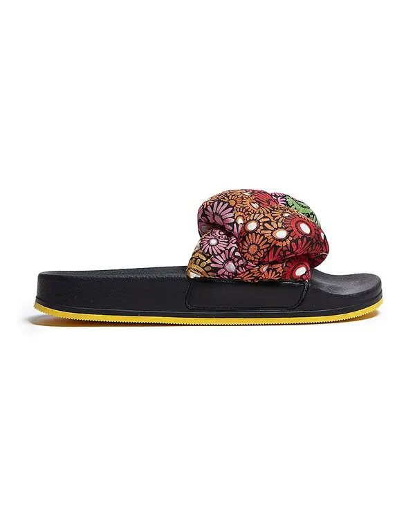 La DoubleJ Treccia Slides - Pride Daisy Multicolor
