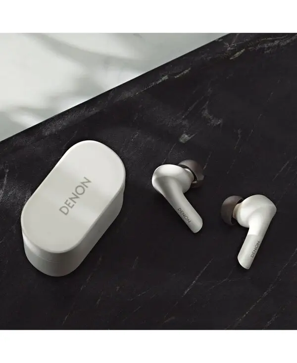 DENON Ah-c630w True Wireless Earbuds - White