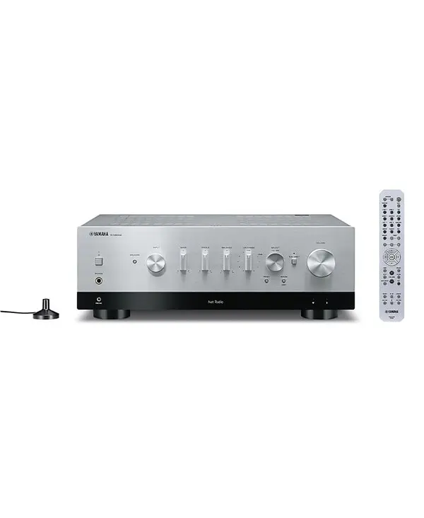 YAMAHA R-n800a Stereo Network Receiver With Bluetooth, Wi-fi, And Musiccast - Silver