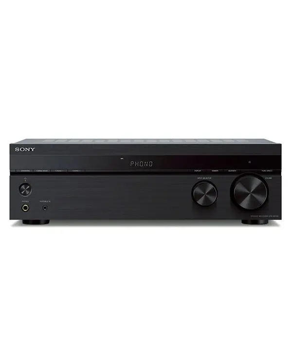 SONY Str-dh190 Stereo Receiver With Phono Input And Bluetooth Connectivity - Black