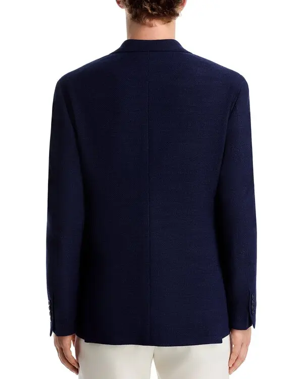 Vince Wool Pique Jersey Slim Fit Unstructured Sport Coat