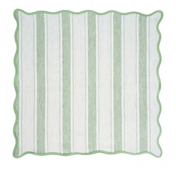 JULISKA Cabana Stripe Napkin, Set Of 4 - Seagrass
