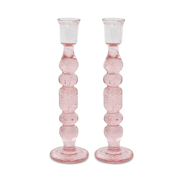 JULISKA Provence 9 Candlestick, Set Of 2 - Blush