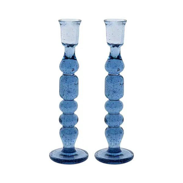 JULISKA Provence 9 Candlestick, Set Of 2 - Chambray