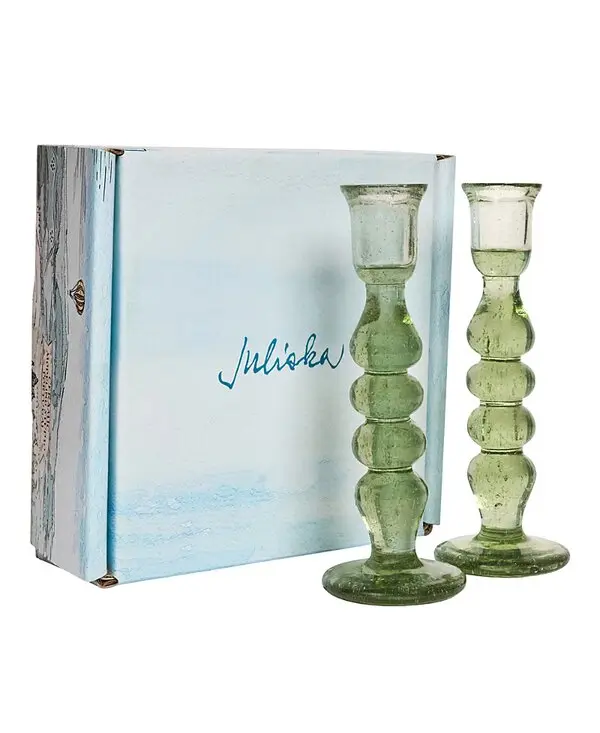 JULISKA Provence 7 Candlestick, Set Of 2 - Basil