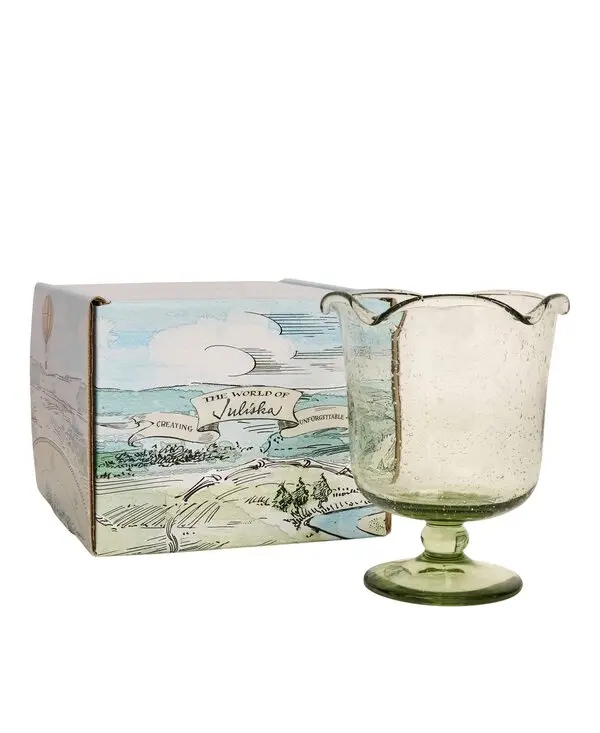 JULISKA Provence 5.5 Hurricane Vase - Basil