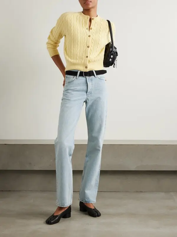 AGOLDE Kelly High-rise Straight-leg Jeans