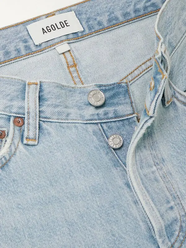 AGOLDE Kelly High-rise Straight-leg Jeans