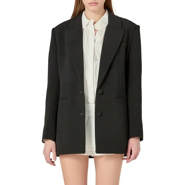 English Factory Longline Blazer