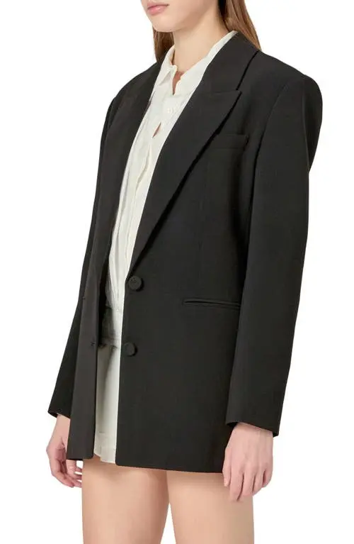 English Factory Longline Blazer
