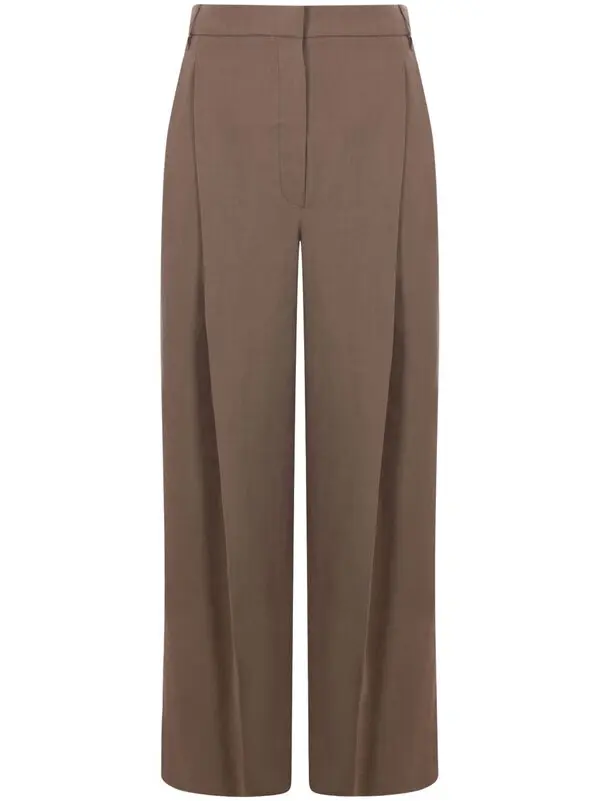 Brunello Cucinelli Straight-leg Trousers - Brown