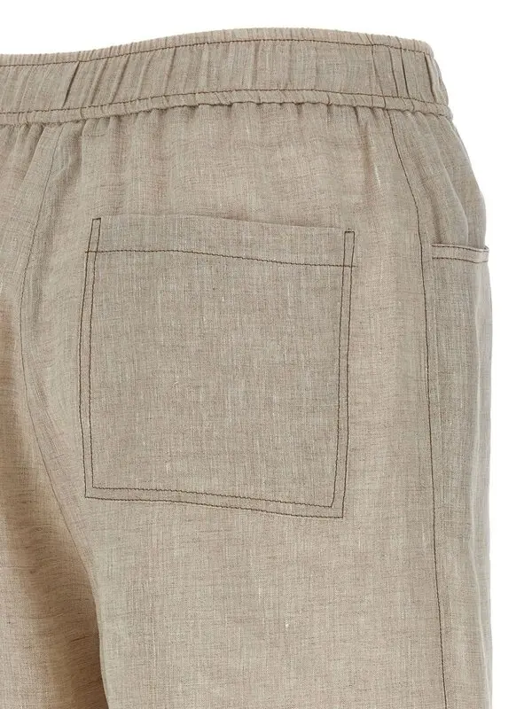 Brunello Cucinelli Straight-leg Trousers - Neutrals