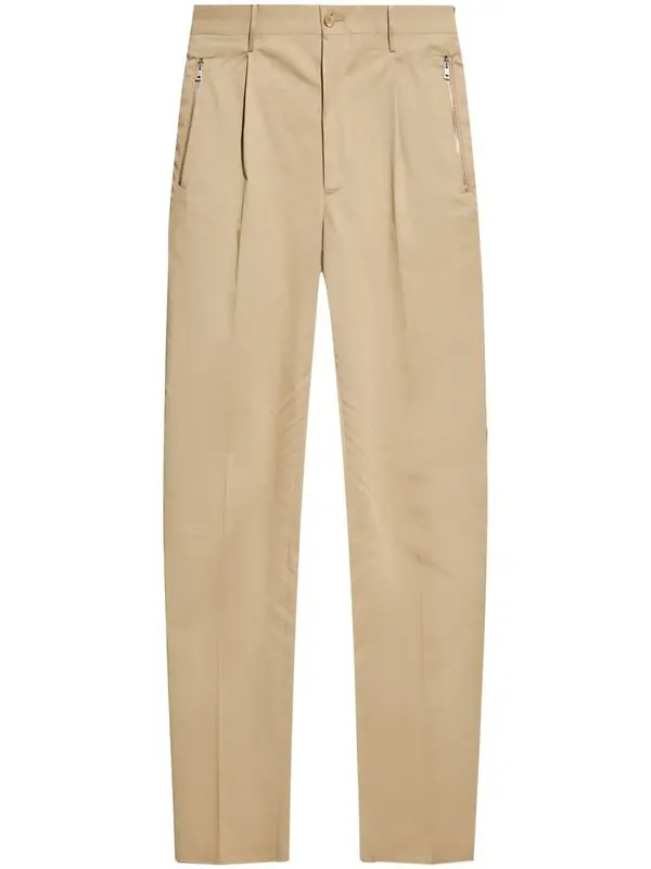 Etro Cotton Trousers - Neutrals
