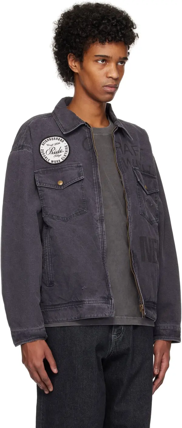 NEIGHBORHOOD DUCK WORK JACKET サイズL 34089505~black_1738577738532_1