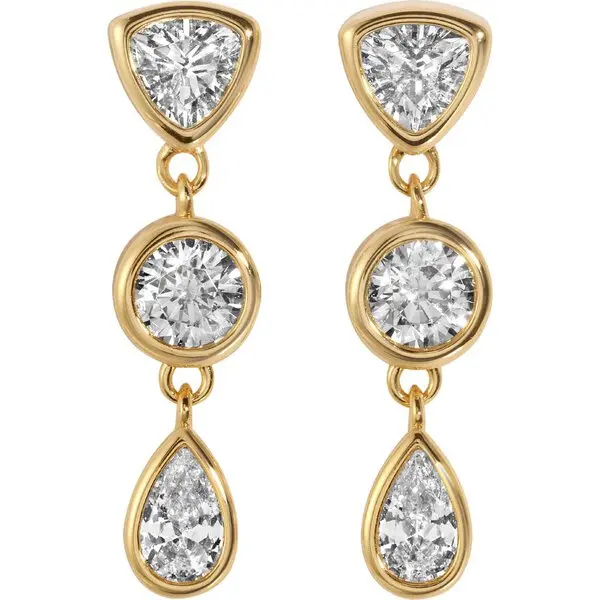 Lili Claspe Eraz Drop Earrings - Gold