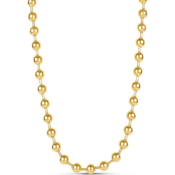 SHYMI Ball Beaded Necklace - Gold