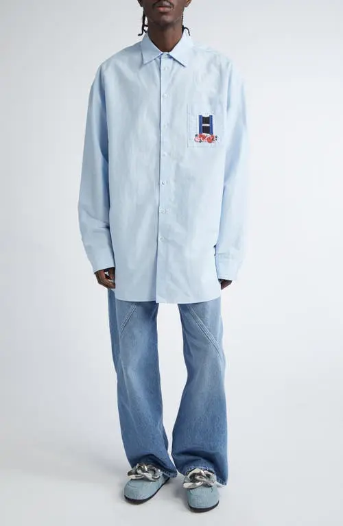 JW Anderson Twisted Workwear Jeans - Light Blue