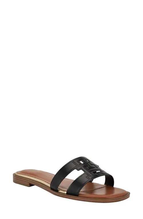 Tommy Hilfiger Terenz Slide Sandal - Black