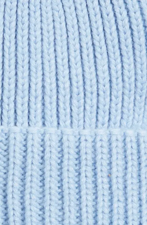DRESSED IN LALA Grunge Chic Beanie - Periwinkle