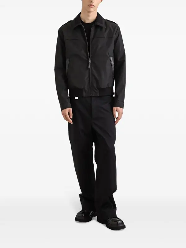 Dolce & Gabbana Logo-plaque Bomber Jacket