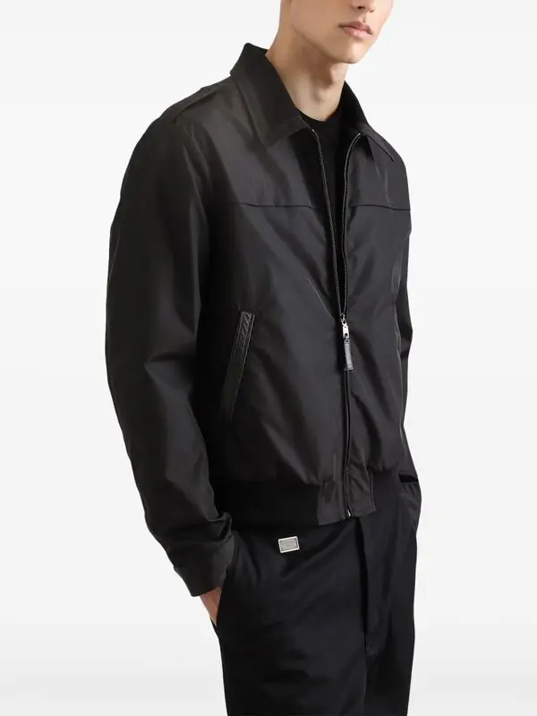 Dolce & Gabbana Logo-plaque Bomber Jacket