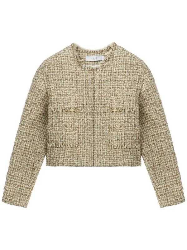 IRO PARIS Tweed Cropped Jacket