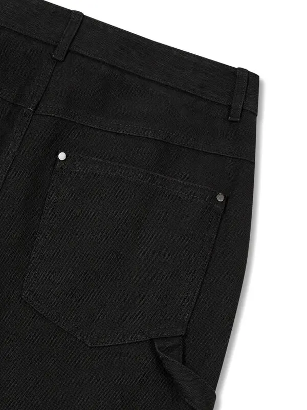 STUDIO TOMBOY Cotton Seam-detail Maxi Skirt - Black
