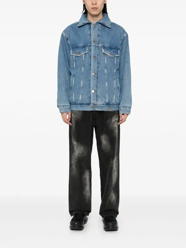 GROUND ZERO Button-up Denim Jacket