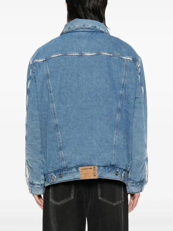 GROUND ZERO Button-up Denim Jacket
