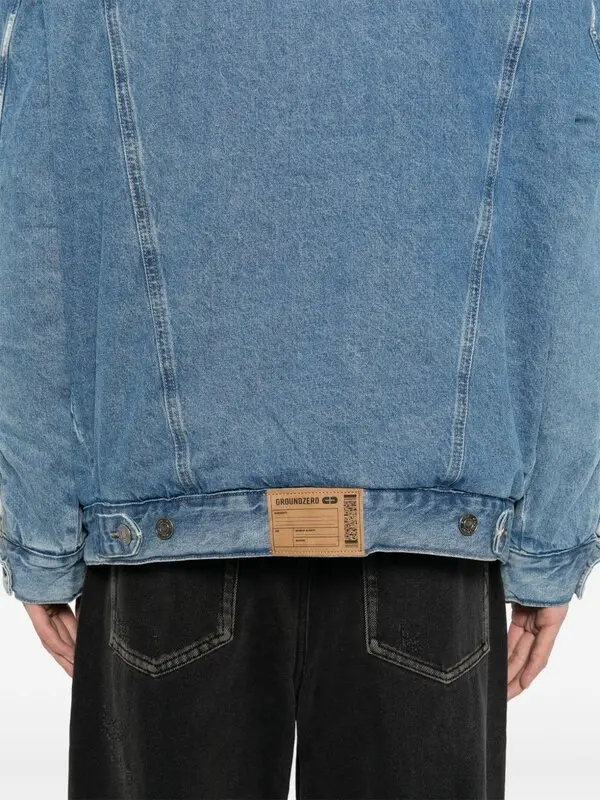GROUND ZERO Button-up Denim Jacket
