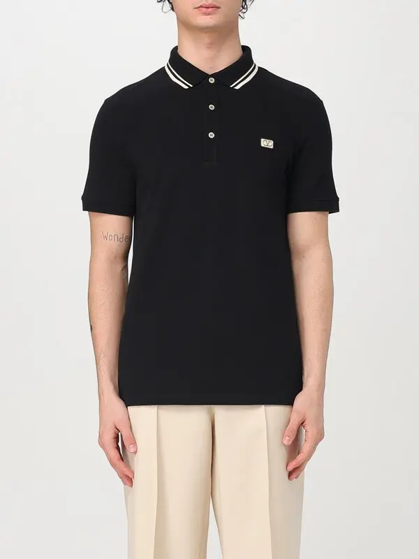 Valentino Garavani Polo Shirt - Black
